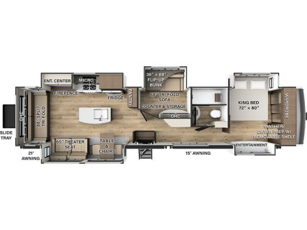 River Ranch 5th Wheel RVs by Palomino