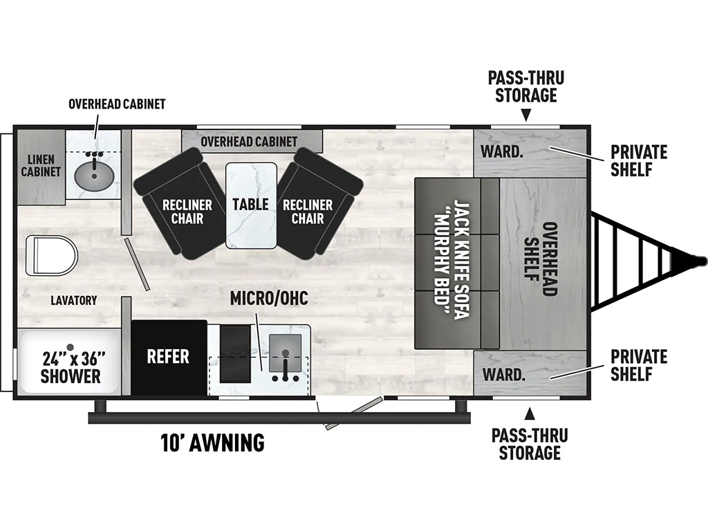 2026 Clipper 4K Series 18FQ Travel Trailer by Coachmen On Sale (RVN30711)