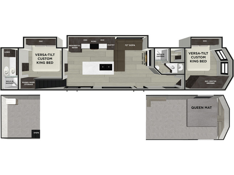 2026 Salem Villa 40ZZZ Park Trailer by Forest River On Sale (RVN32280)