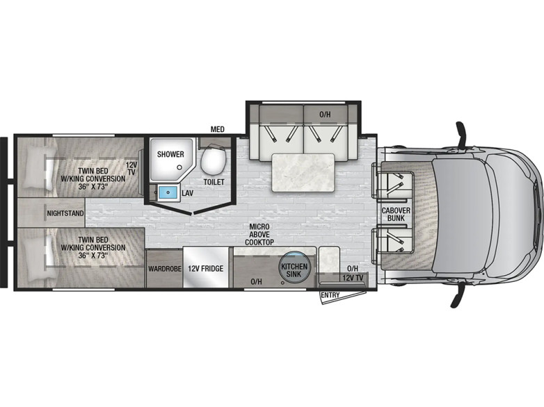 2026 Alita 23TK Class C Motorhome by East to West On Sale (RVN32650)