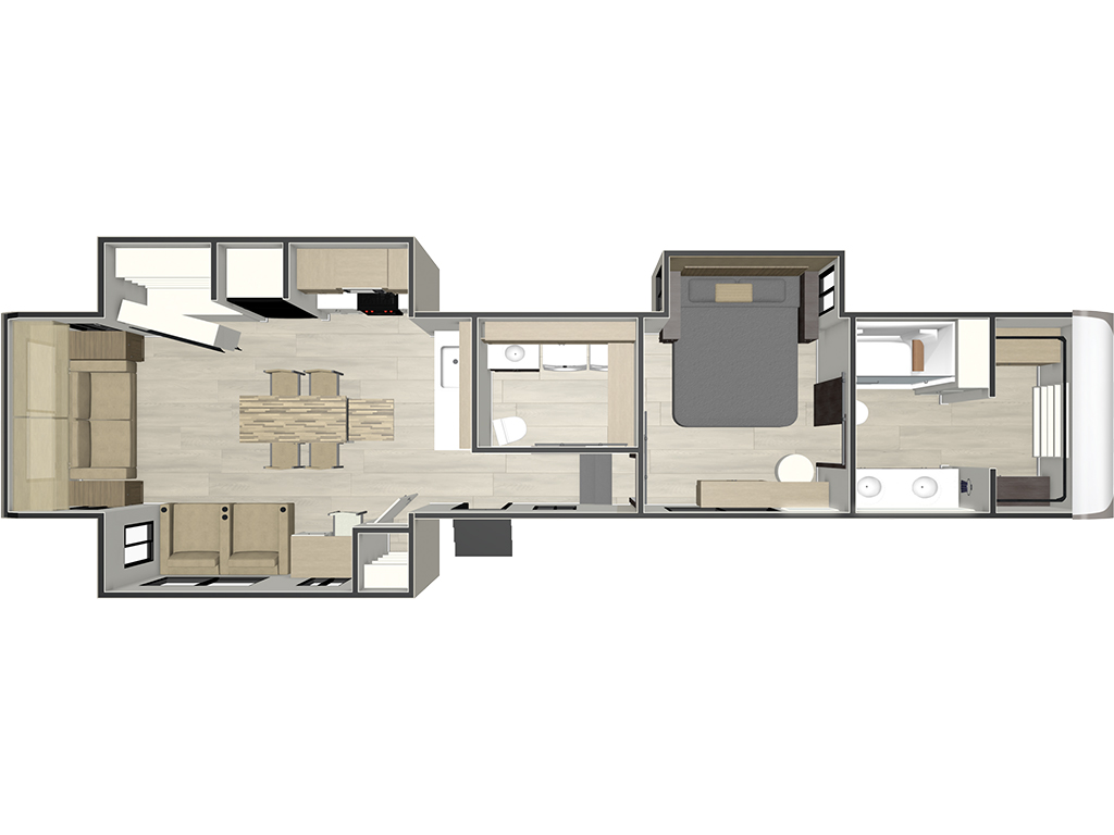2026 Hemisphere 380WDR Fifth Wheel by Forest River On Sale (RVN32723)